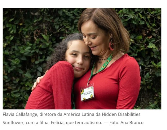 It's the law in Brazil: Hidden Disabilities Sunflower