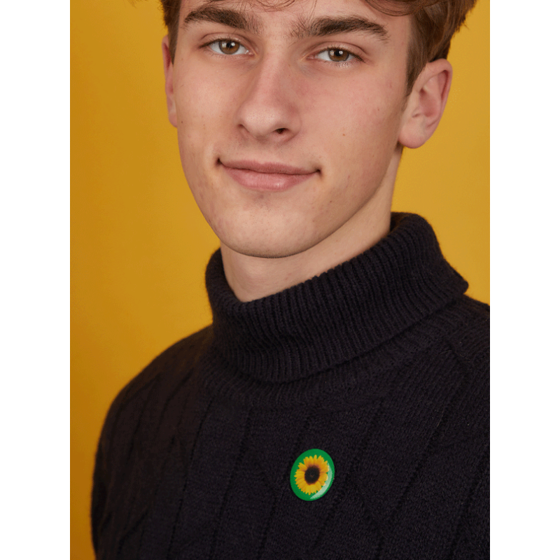 Hidden Disabilities Sunflower pin badge