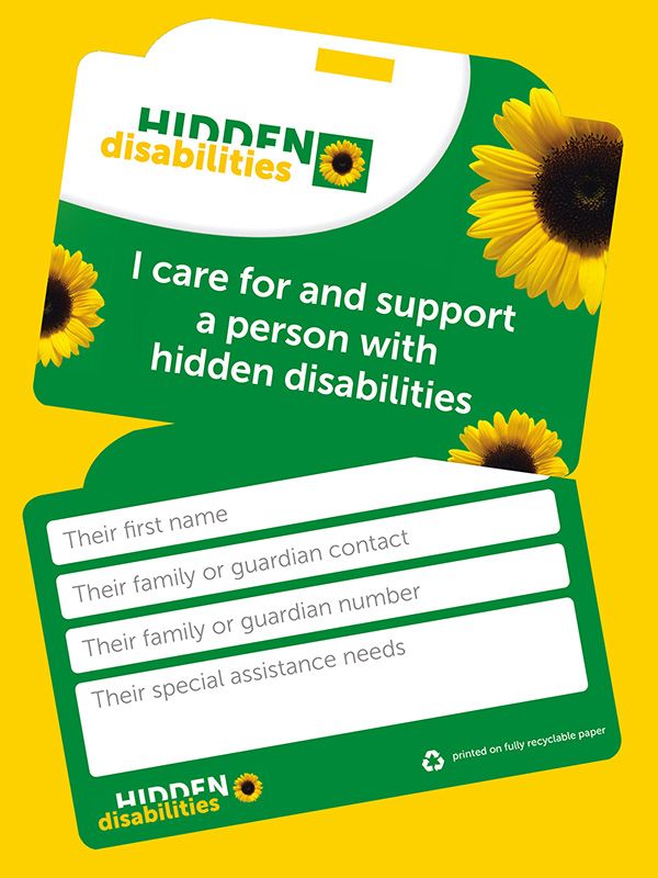 printable hidden disability card