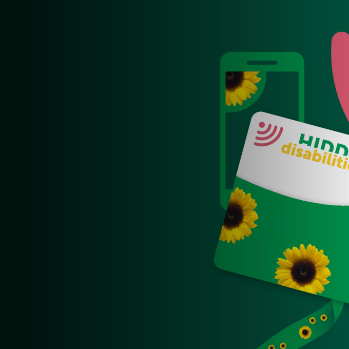 A symbol for non-visible disabilities