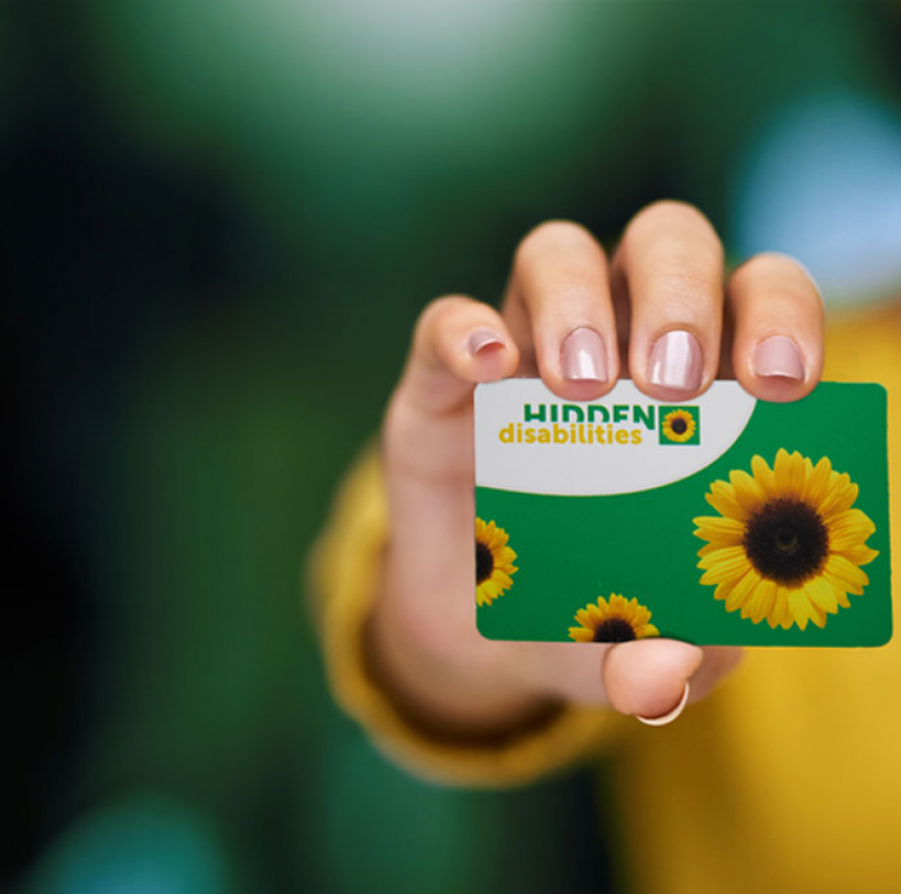 A symbol for non-visible disabilities