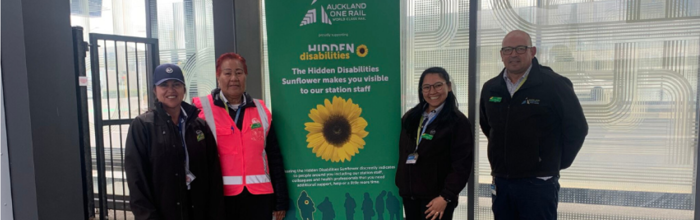 Auckland One Rail joins the Sunflower Program