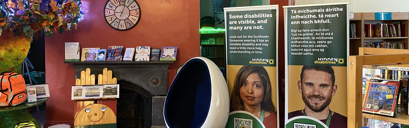 Carlow Libraries join the Hidden Disabilities Sunflower