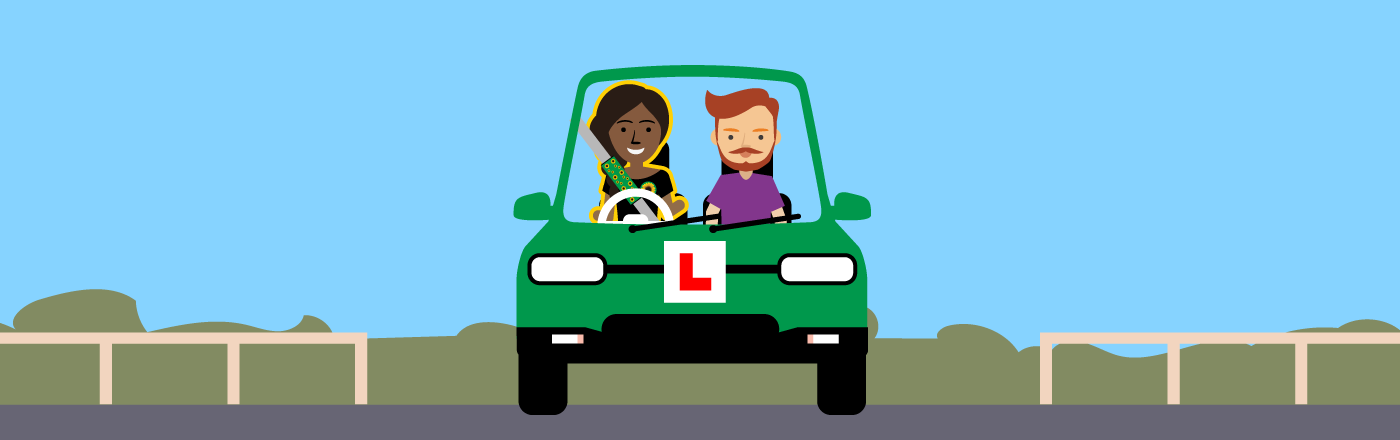 Learning to drive with an invisible disability