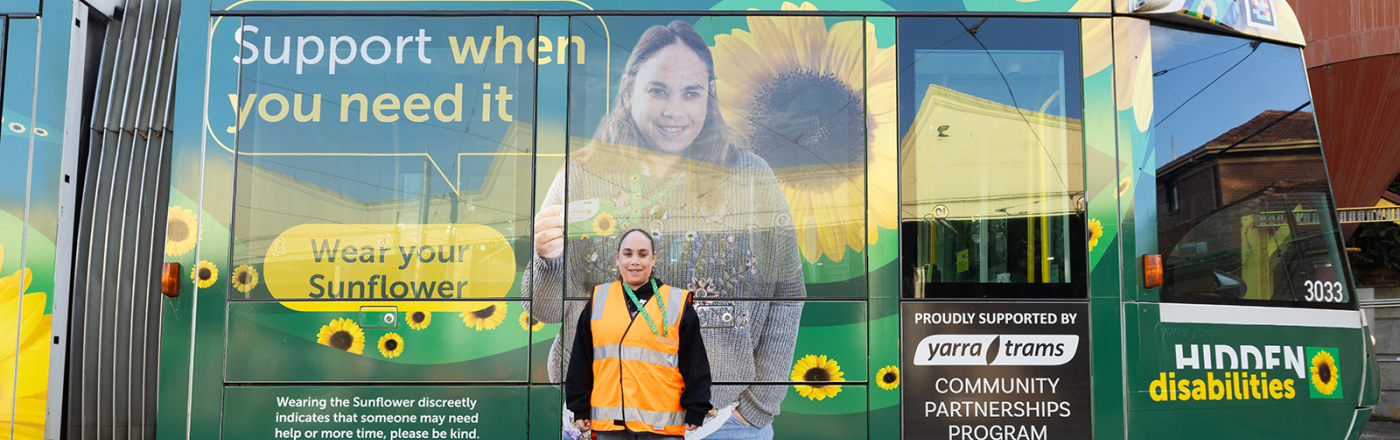 Hidden Disabilities Sunflower Tram