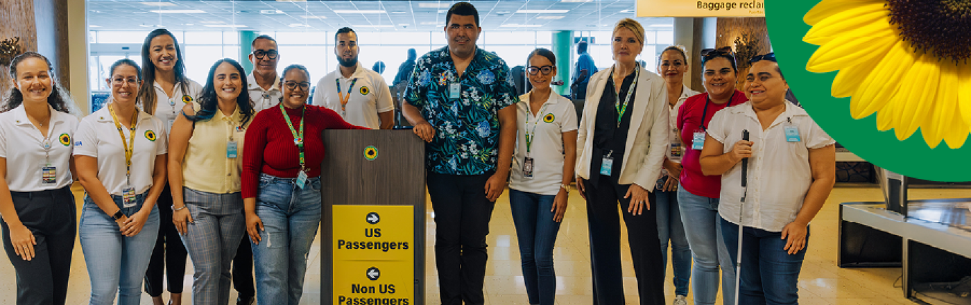 Aruba Airport joins the Sunflower