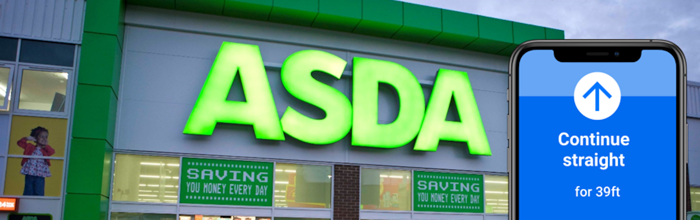 Navigating the aisles at Asda