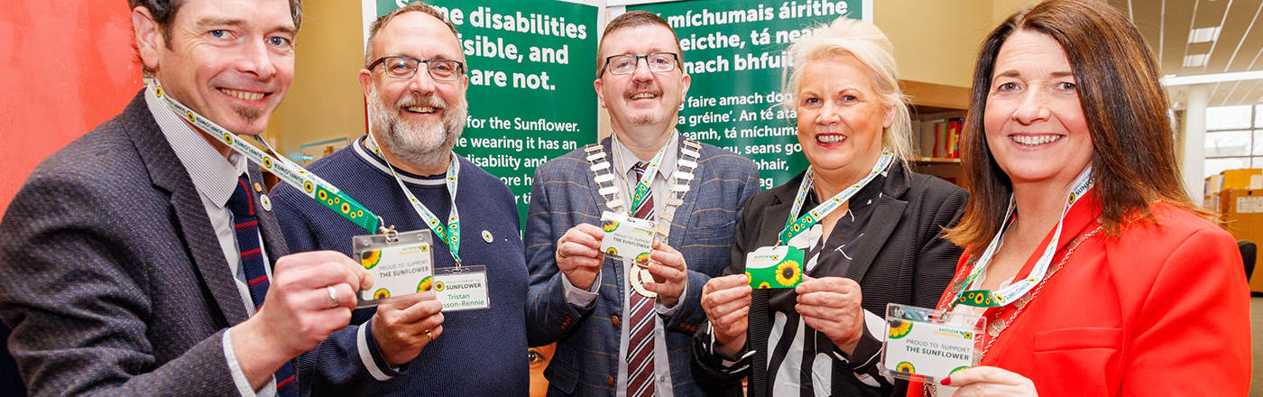 Carlow Libraries join the Hidden Disabilities Sunflower