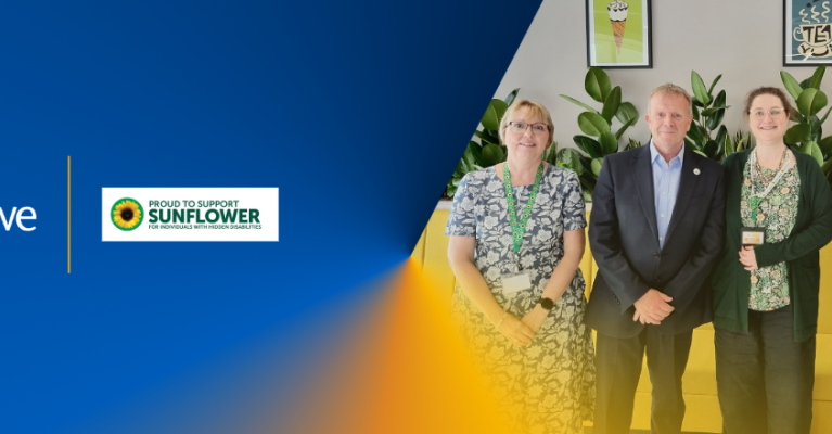 Crowe joins the Hidden Disabilities Sunflower