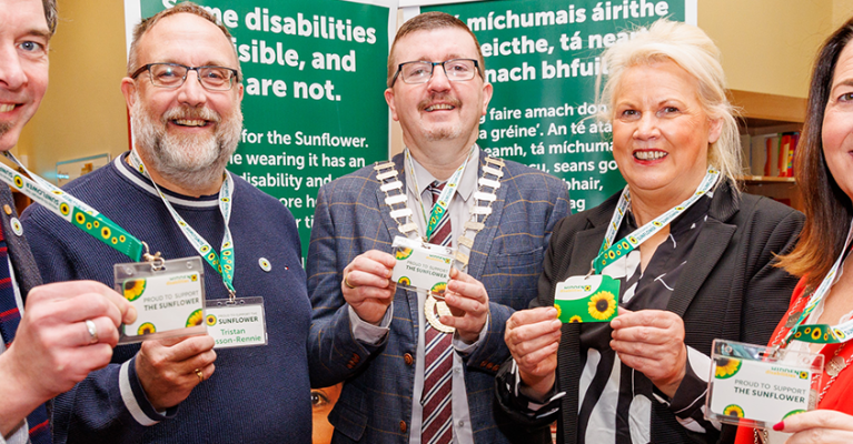 Carlow Libraries join the Hidden Disabilities Sunflower